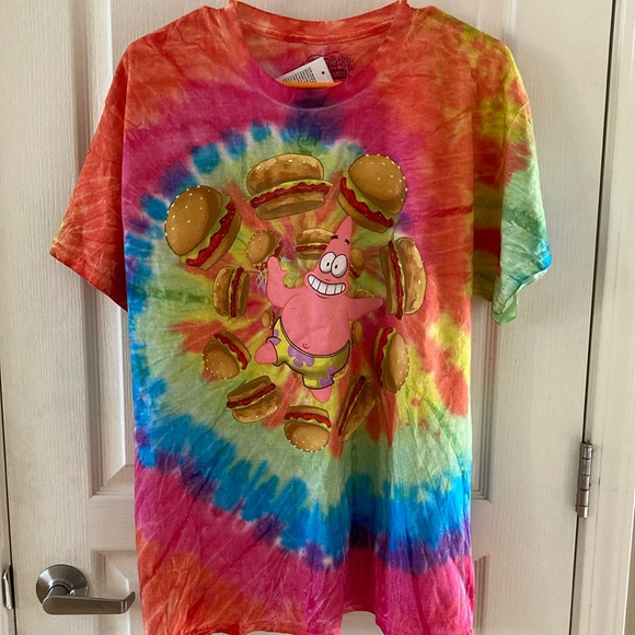 SpongeBob Squarepants | Shirts | New Tie Dye Patrick Krabby Patties T ...